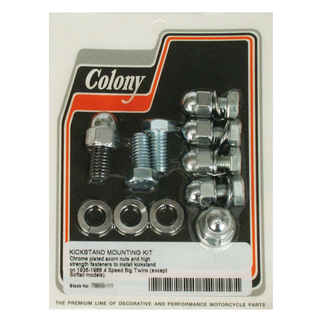 Colony, jiffy mount kit. Chrome acorn | 513105